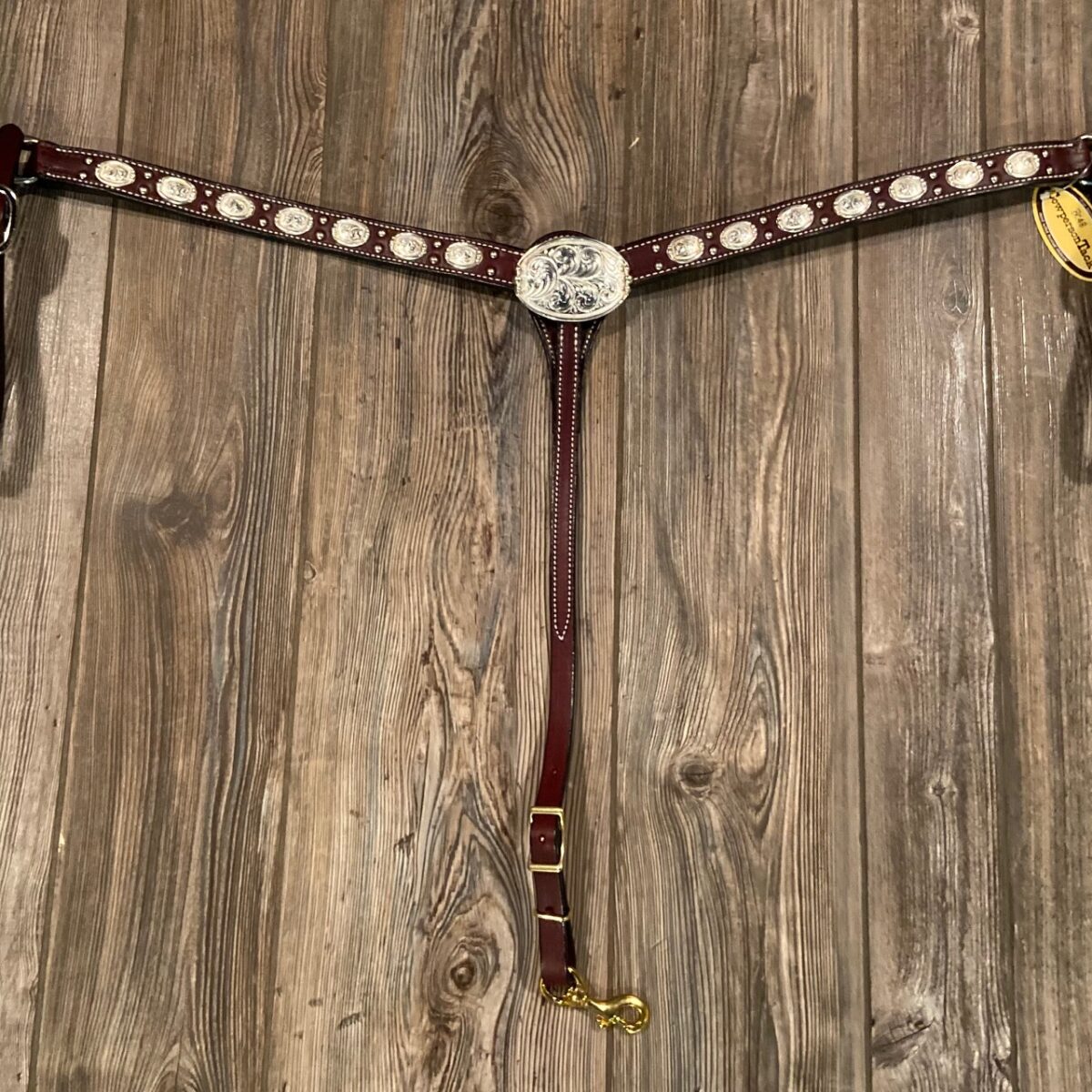 Dennis Moreland Doubled and Stitched Heavy Split Reins - The Saddle House