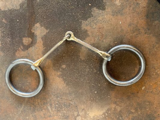 Randy Gamble Broken Mouth Cable Snaffle - The Saddle House